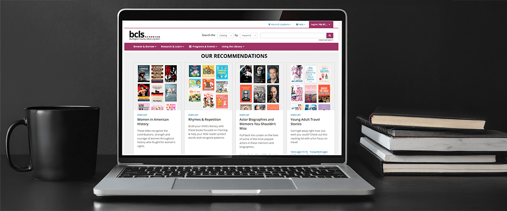 Welcome to the New BCLS Website! | Burlington County Library System